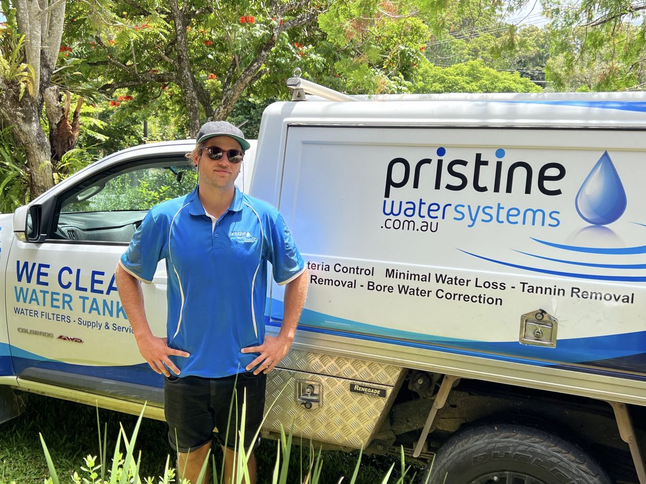 Thank you page Fraser Coast water tank cleaning - Pristine Water Systems